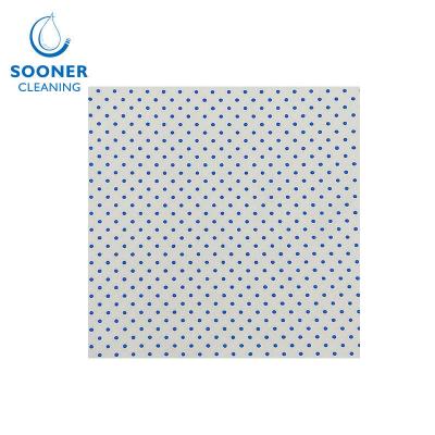 China Plastic Point 25cmx30cm Household Cleaning Wipes for sale