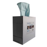 China Woodpulp Polyester Degreasing Industrial Cleaning Wipes for sale