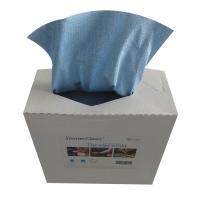 China Lint Free Blue Degreasing Industrial Cleaning Wipes for sale