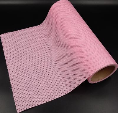 China Mesh Dyed Disposable Kitchen Spunlace Non Woven Wipes for sale