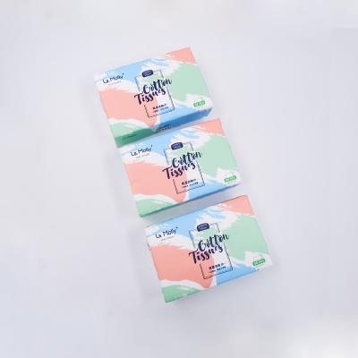 China Small Volume 55gsm Disposable Cotton Face Towels for sale