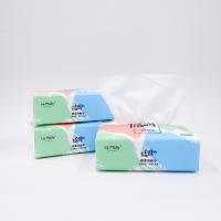 China Small Volume 55gsm Disposable Cotton Face Towels for sale