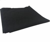 China 40cmx80cm Plain Disposable Salon Towels Black Color for sale