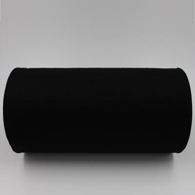 China Natural Viscose Fibres Black Disposable Salon Towels for sale