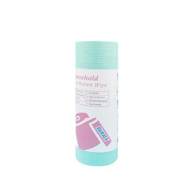 China Nonwoven Oil Absorbency Oem Disposable Kitchen Wipes For Cleaning for sale