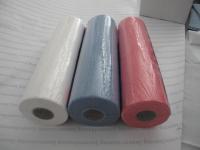 China Rough Surfaces Spunlace 40gsm Nonwoven Cleaning Wipes For Industry for sale
