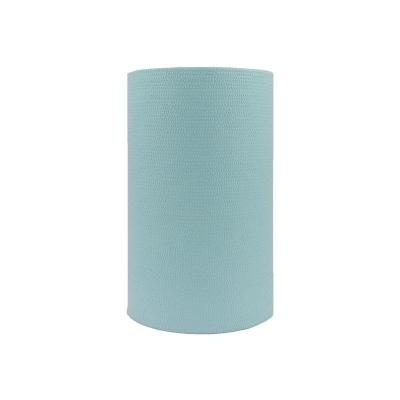 China Creped Wood Pulp Polyester Spunlace Fabric Nonwoven Material for sale