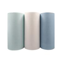 China 120gsm Wood Pulp Spunlace Polyester Nonwoven Fabric Industrial Wipes for sale