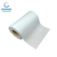 China 120gsm Wood Pulp Spunlace Polyester Nonwoven Fabric Industrial Wipes for sale