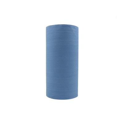 China 210cm Wood Pulp Polypropylene Spunlace Embossed Nonwoven Fabric Roll for sale