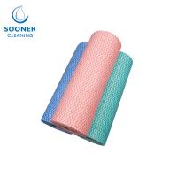 China Reusable Spunlace Non Woven Dry Wipes Cleaning Household Roll for sale