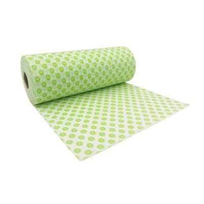 China Disposable Kitchen Cloths Nonwoven Rags Reusable Viscose Washable for sale
