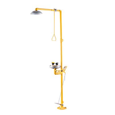 China 304 Stainless Steel Emergency Eyewash And Shower Station With ABS Plastic Cover for sale
