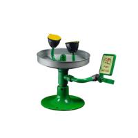 China BH35-1011L Deck Mount Eye Wash Quick Access Green with Push Handle Activation for sale