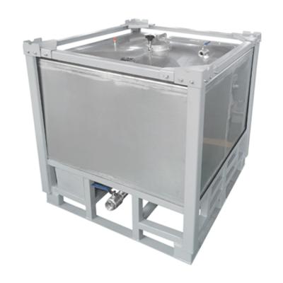 China Stainless steel ton barrel for sale