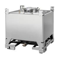 China Stainless steel ton barrel for sale