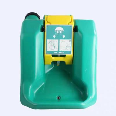 China 16 Gallon Portable Eyewash Station with ANSI Z358.1 Compliance and Bacteriostatic Additive for Emergency Use for sale