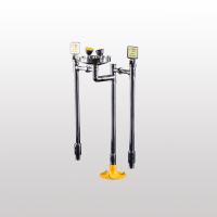 China Buried Freeze Resistant 304 Stainless Steel Emergency Eyewash and Shower with 120-180L/min Flow Rate for sale