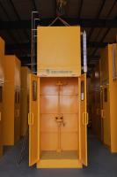 China Enclosed Emergency Shower and Eyewash Station with Heating and Chilling System in 304 Stainless Steel ANSI Z358-2014 Compliant for sale
