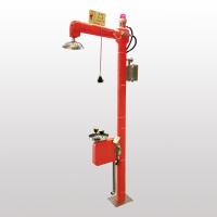 China Anti-Freeze Emergency Shower and Eyewash Station with 120-180L/min Flow Rate and ANSI Z358.1.2014 Compliance for sale