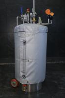China Mobile Portable Shower and Eyewash with 65L Tank Capacity, 304 SS Material, and ANSI Z358.1-2014 Certified for sale