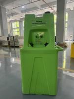 China Green Portable Emergency Eyewash 65 Liters Gravity Fed Eyewash ANSI Z358.1.2014 Compliant for sale