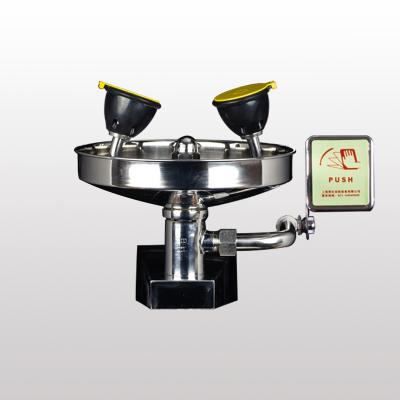 China ANSI Z358.1-2014 Certified 304 Stainless Steel Compact Wall Mounted Emergency Eyewash Station for sale