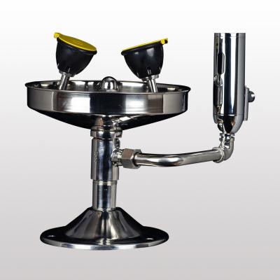 China Fully Automatic 304 Stainless Steel Desktop Emergency Eyewash with Multi-layer Filter for sale