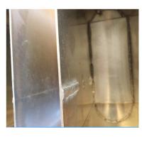 China Custom Made Aluminium Boxes Fabrication Welded Bottom Oval Rolled for sale
