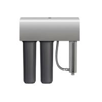 China SGCC Custom Sheet Metal Fabrication Service Standing Bracket For Water Filtration System for sale