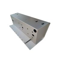 China SGCC Custom Sheet Metal Fabrication Service Standing Bracket For Water Filtration System for sale