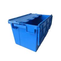 China Injection Molded Plastic Parts Tote Box Storage Containers For Moving for sale