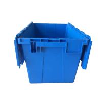 China Injection Molded Plastic Parts Tote Box Storage Containers For Moving for sale