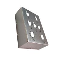 China Electroplating Precision Metal Stamping Parts Mild Steel Fabrication Enclosure for sale