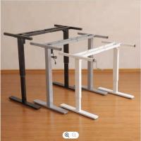 China Carbon Steel Wood Sheet Metal Bending Parts Adjustable Standing Table Desk Converter for sale