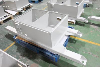China ISO9001 SGCC CNC Sheet Metal Bending Parts Electroplating for sale