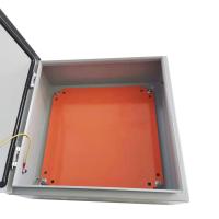 China CNC Machining Mild Steel Sheet Metal Bending Parts Electrical Distribution Box for sale