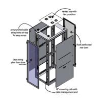 China Sheet Metal Welding Parts Enclosure Fabrication Electrical Enclosures for sale