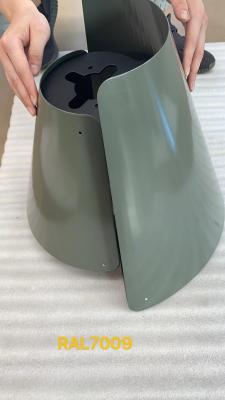 China OEM Design Aluminium Light Shade Custom Metal Fabrication With CNC Machining for sale