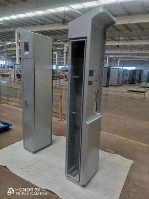China Die Casting Custom Metal Fabrication Stainless Steel Charging Pile Cabinet By Laser Cutting for sale