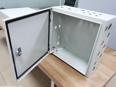 China Custom IP55 Sheet Metal Electronic Enclosures Rack Fireproof 0.06 Inch for sale