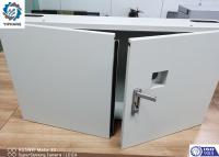 China Ral7035 Rod Control Lock Sheet Metal Enclosures Heavy Duty Cabinet 2.0mm Custom for sale