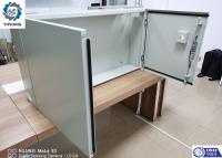 China Ral7035 Rod Control Lock Sheet Metal Enclosures Heavy Duty Cabinet 2.0mm Custom for sale