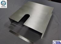 China Anodized Distribution Box Cover 15x150x3 Inch Aluminum Sheet Metal Box 1.5mm for sale