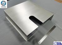China Anodized Distribution Box Cover 15x150x3 Inch Aluminum Sheet Metal Box 1.5mm for sale