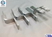 China Mild Steel Precision Sheet Metal Fabrication Chroming Z Shaped Mount Bracket Parts for sale