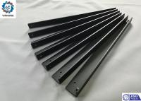 China Custom SPCC Sheet Metal Punching Parts Black Precision Powdered Metal Parts for sale