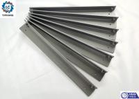 China Sand Textured Powder Coating Mild Steel L Brackets Precision Sheet Metal Components ODM for sale