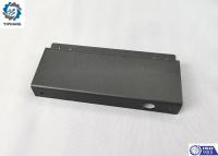 China Precision Custom Sheet Metal Mounting Brackets 2mm Mild Steel Black Metal Brackets for sale