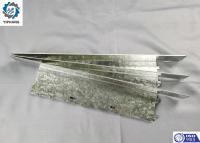 China Galvanized Plate L Shaped Bracket Precision Sheet Metal Fabrication 12x4x5 Inch for sale